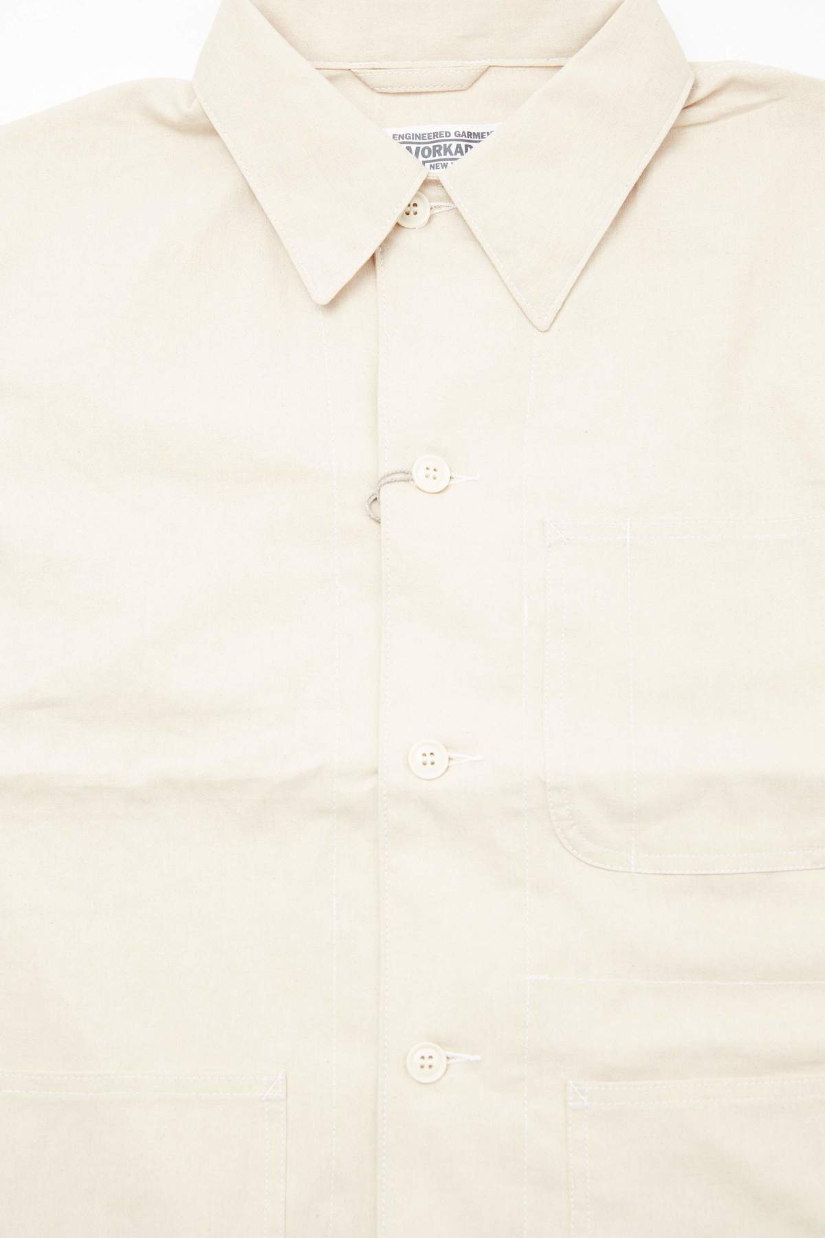 Engineered Garments Workaday Cotton Linen Utility Jacket - Natural ...
