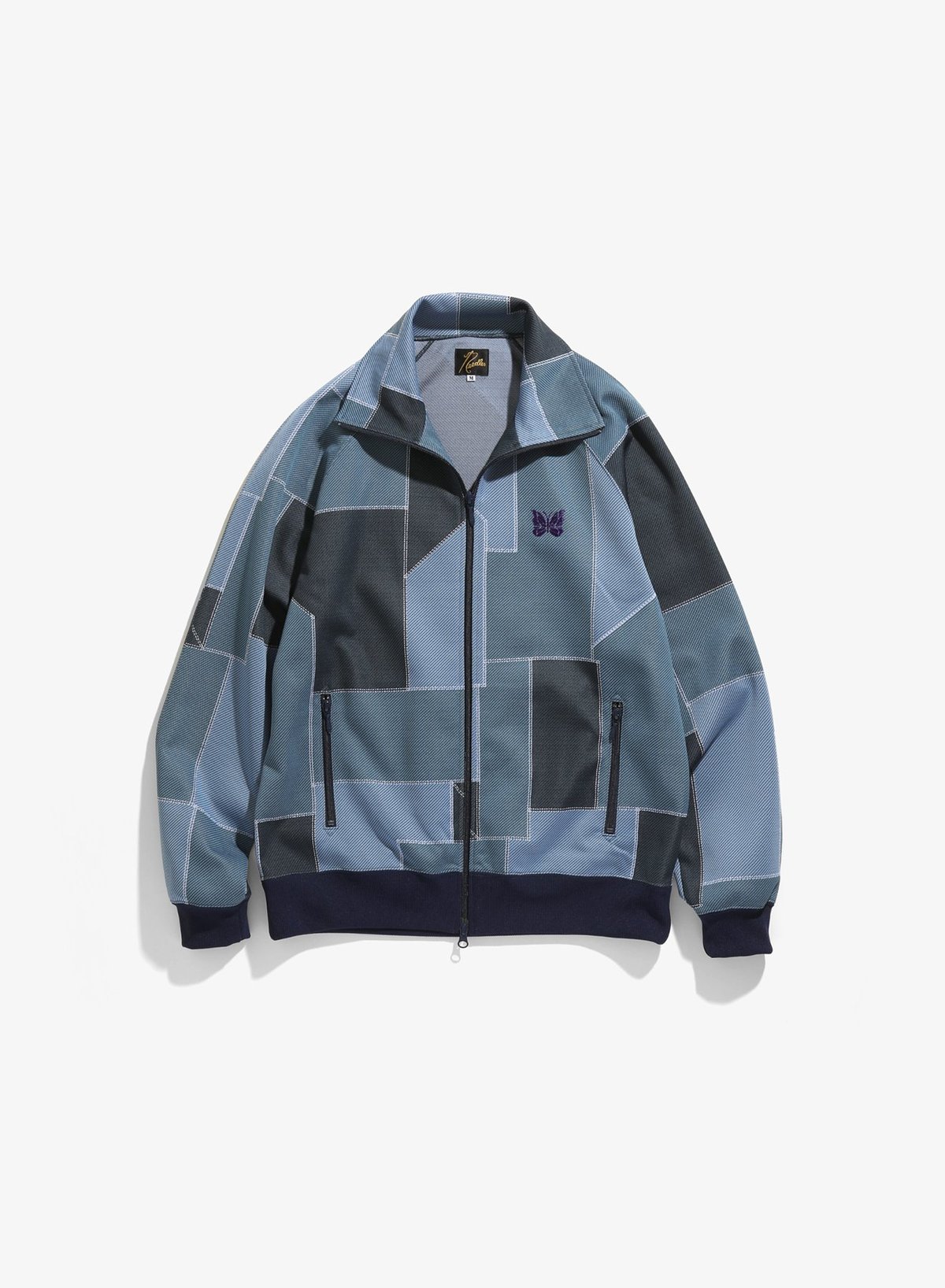 Needles Poly Jacquard Track Jacket - Patchwork | Garmentory