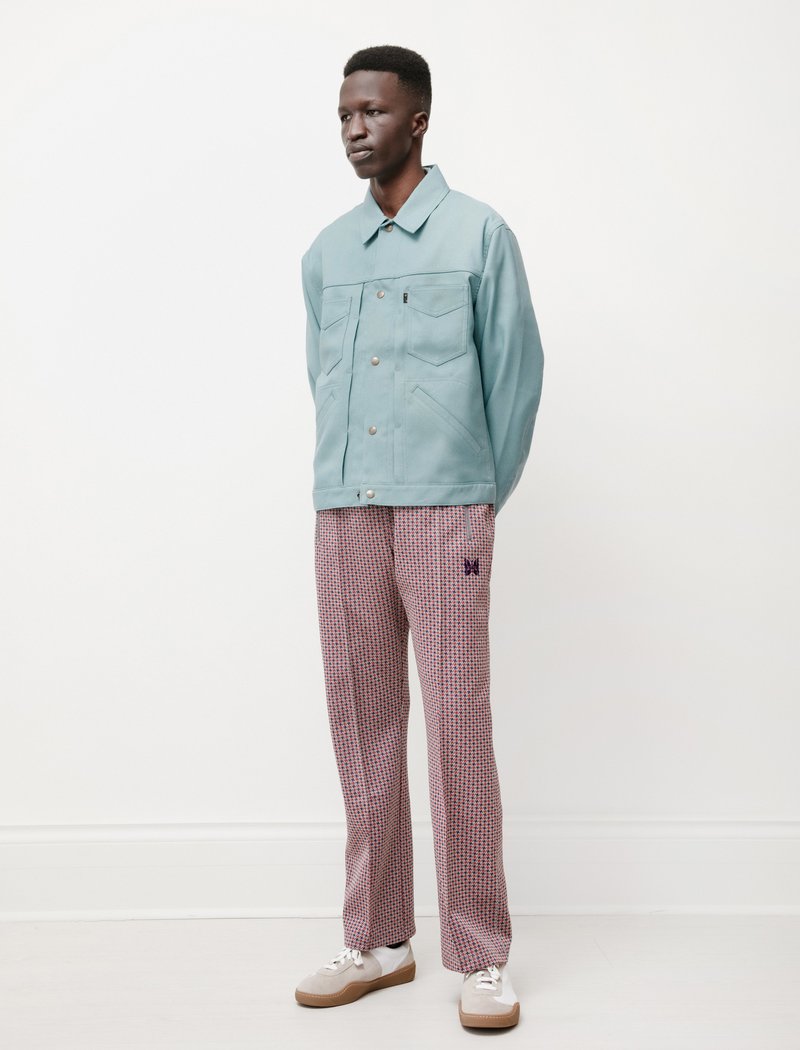 Needles Track Pant - Poly Jacquard Windmill | Garmentory