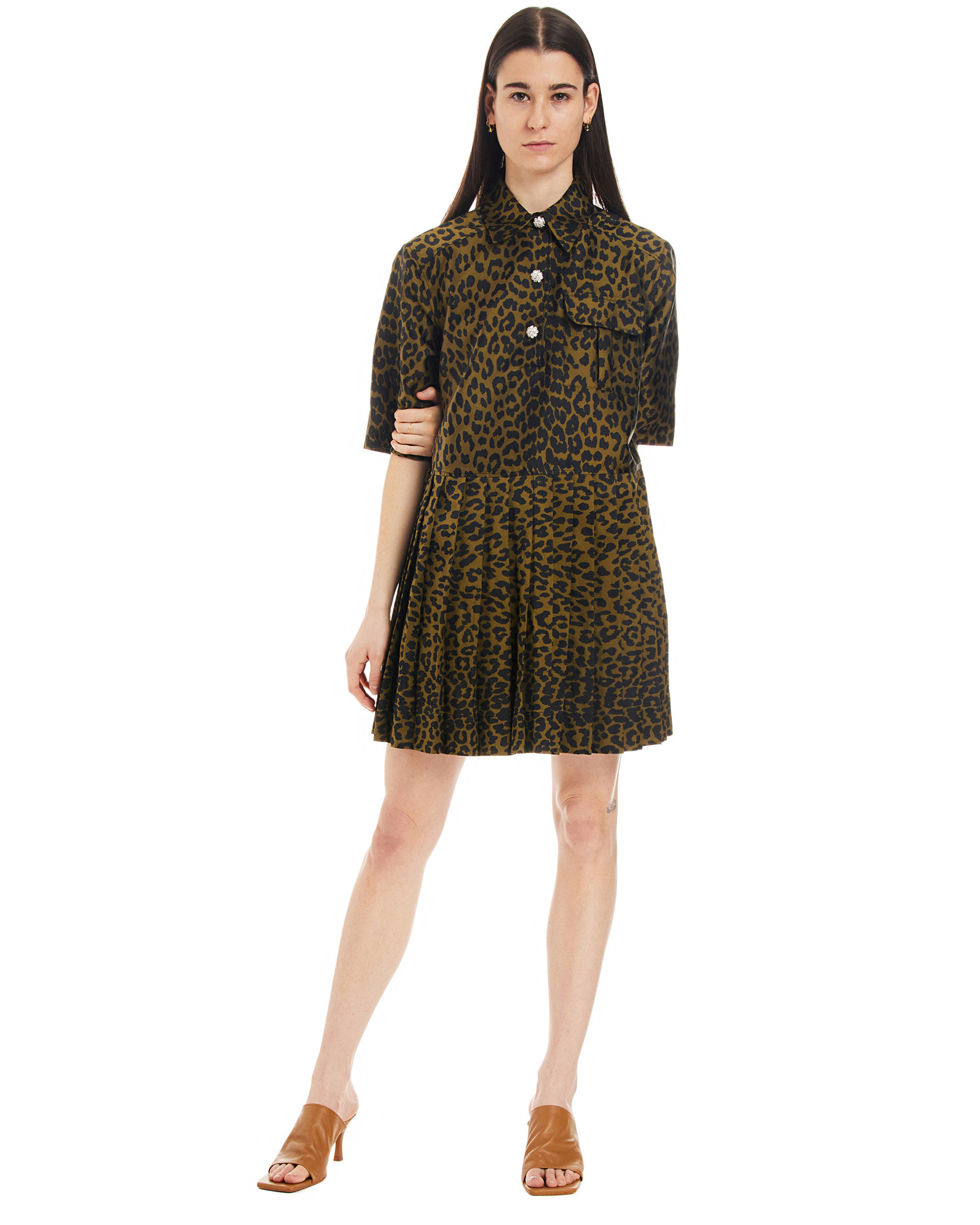 Ganni Dress - Leopard Pattern | Garmentory