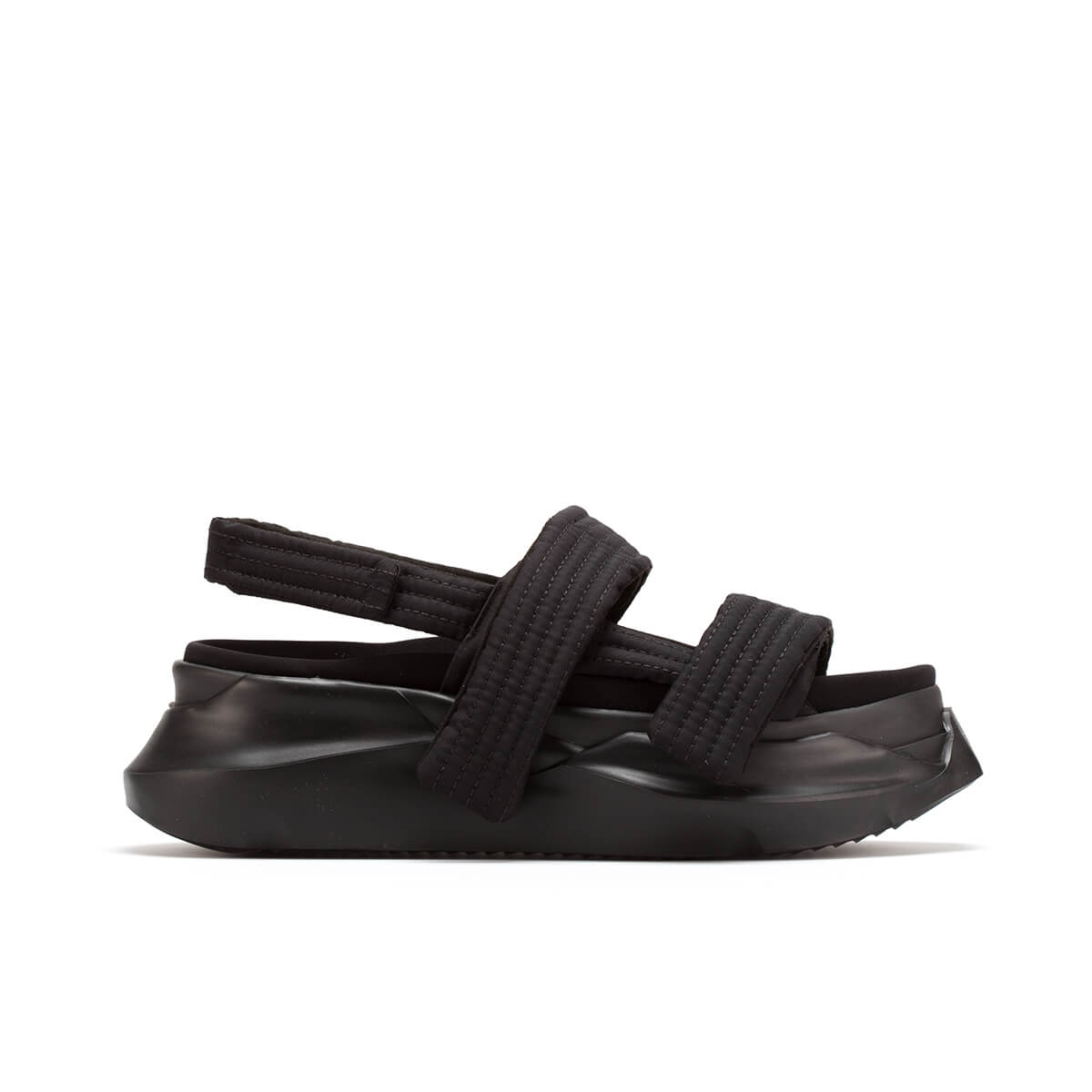 Rick Owens DRKSHDW Abstract Sandal - Black | Garmentory