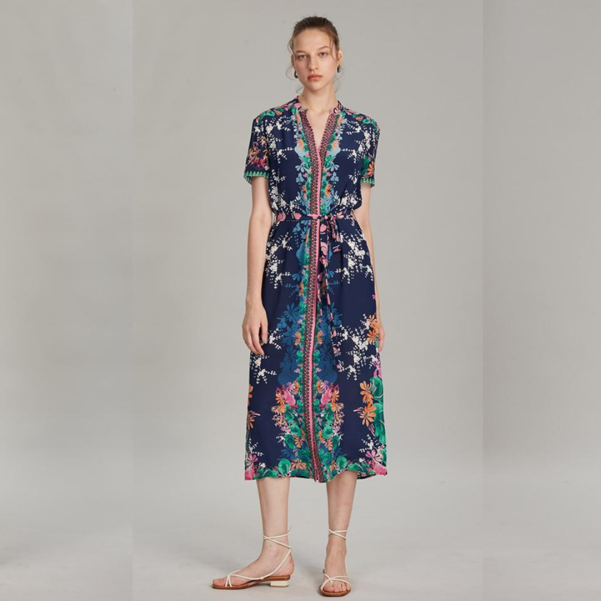 Saloni Vicki Dress - Lily Lake Print | Garmentory