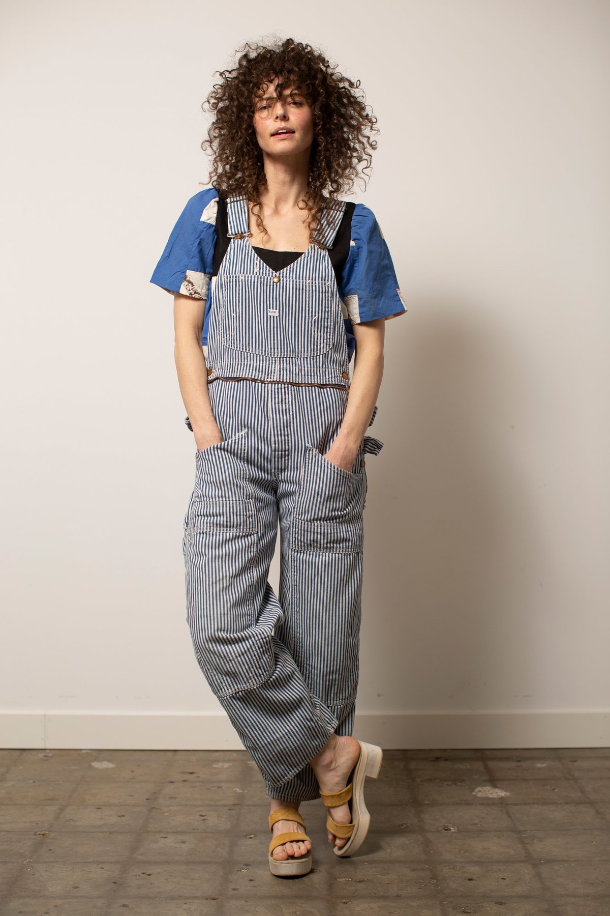 Lee Striped Carpenter Overalls | Garmentory