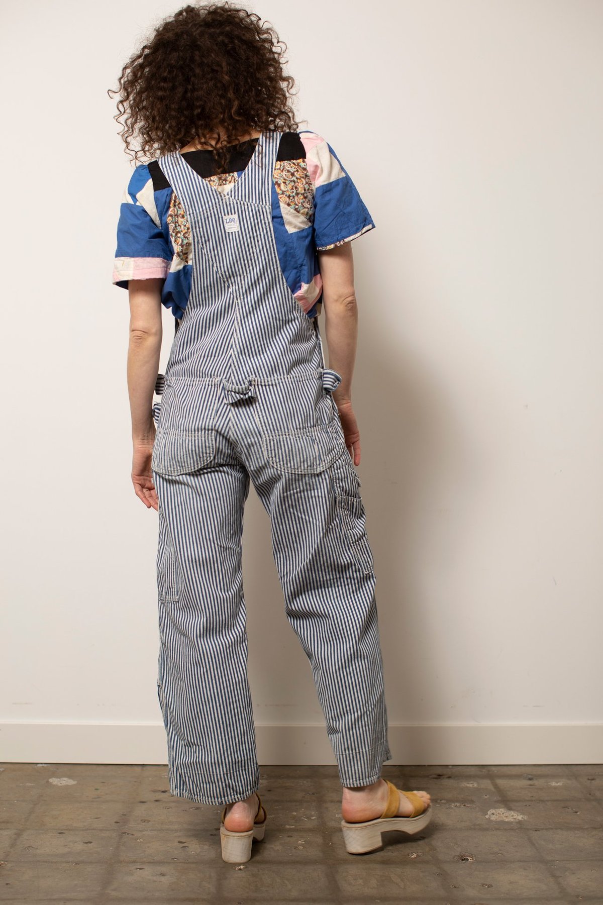Lee Striped Carpenter Overalls | Garmentory