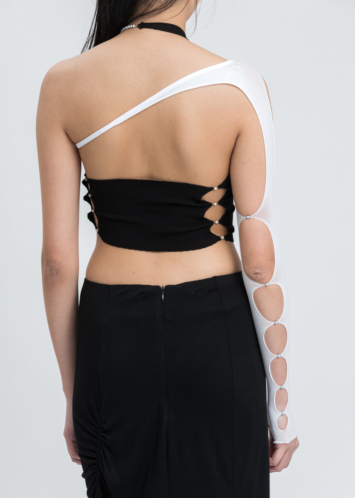 Rui Long Single Arm Sleeve - White | Garmentory