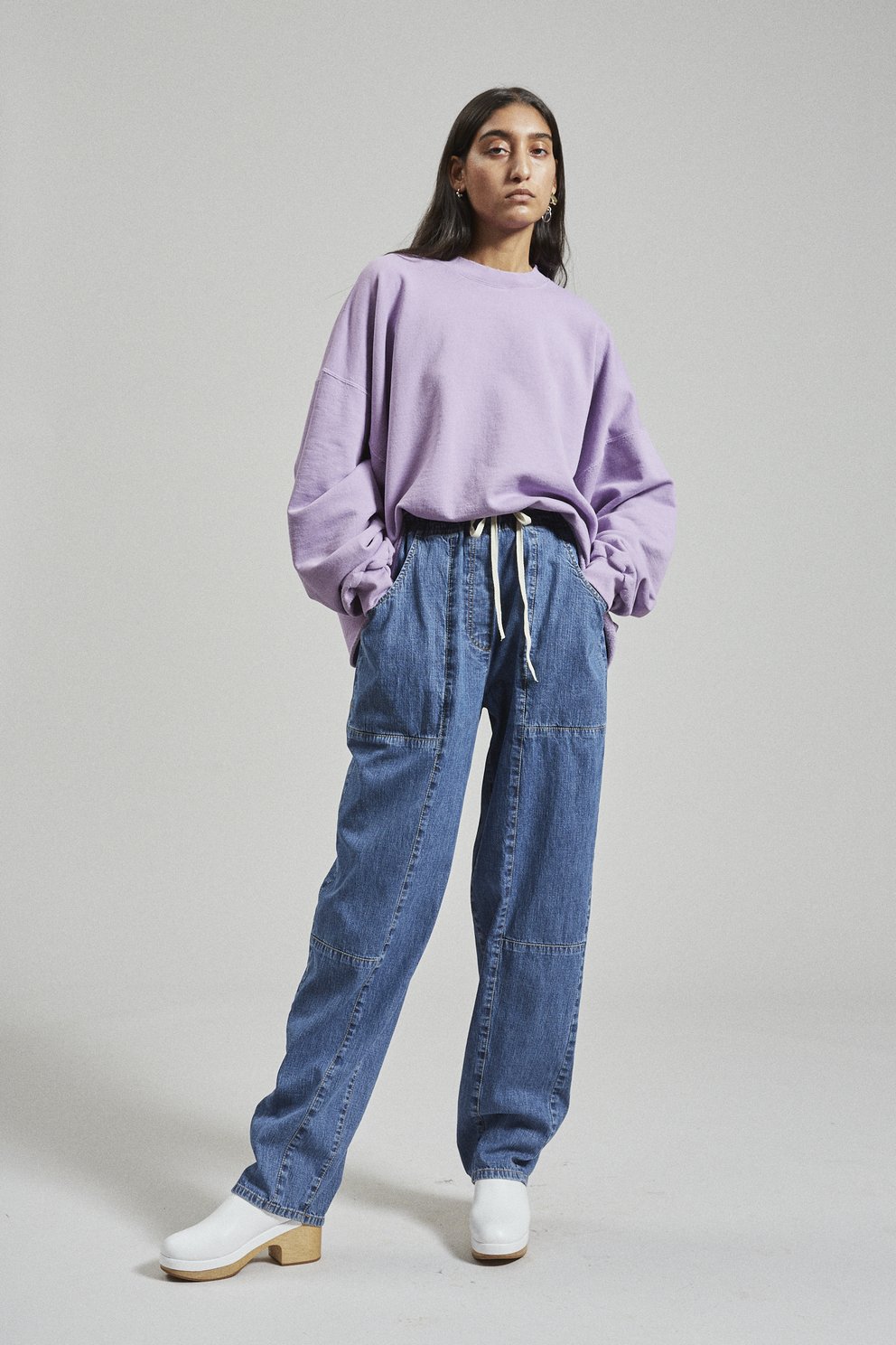 Rachel Comey Linsley Pant Denim - Light Wash | Garmentory