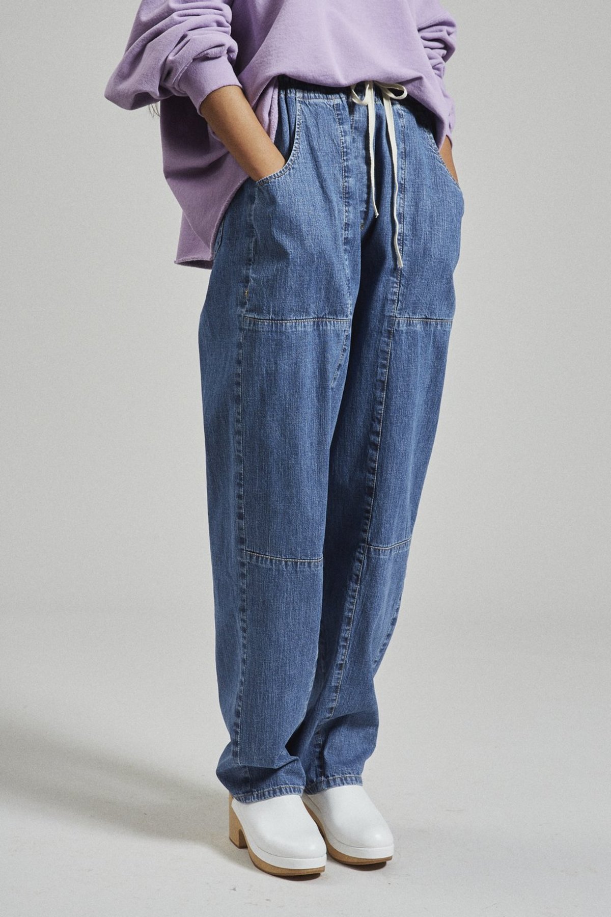 Rachel Comey Linsley Pant Denim - Light Wash | Garmentory