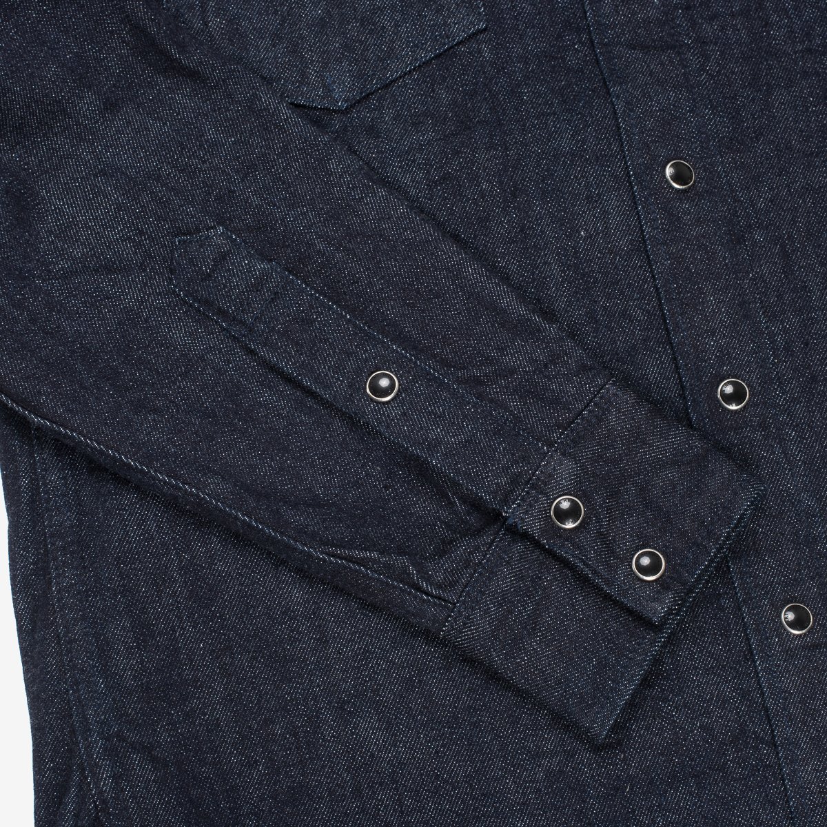 IHSH-33T Indigo 12oz Selvedge Denim Tonal Stitching Shirt - blue ...