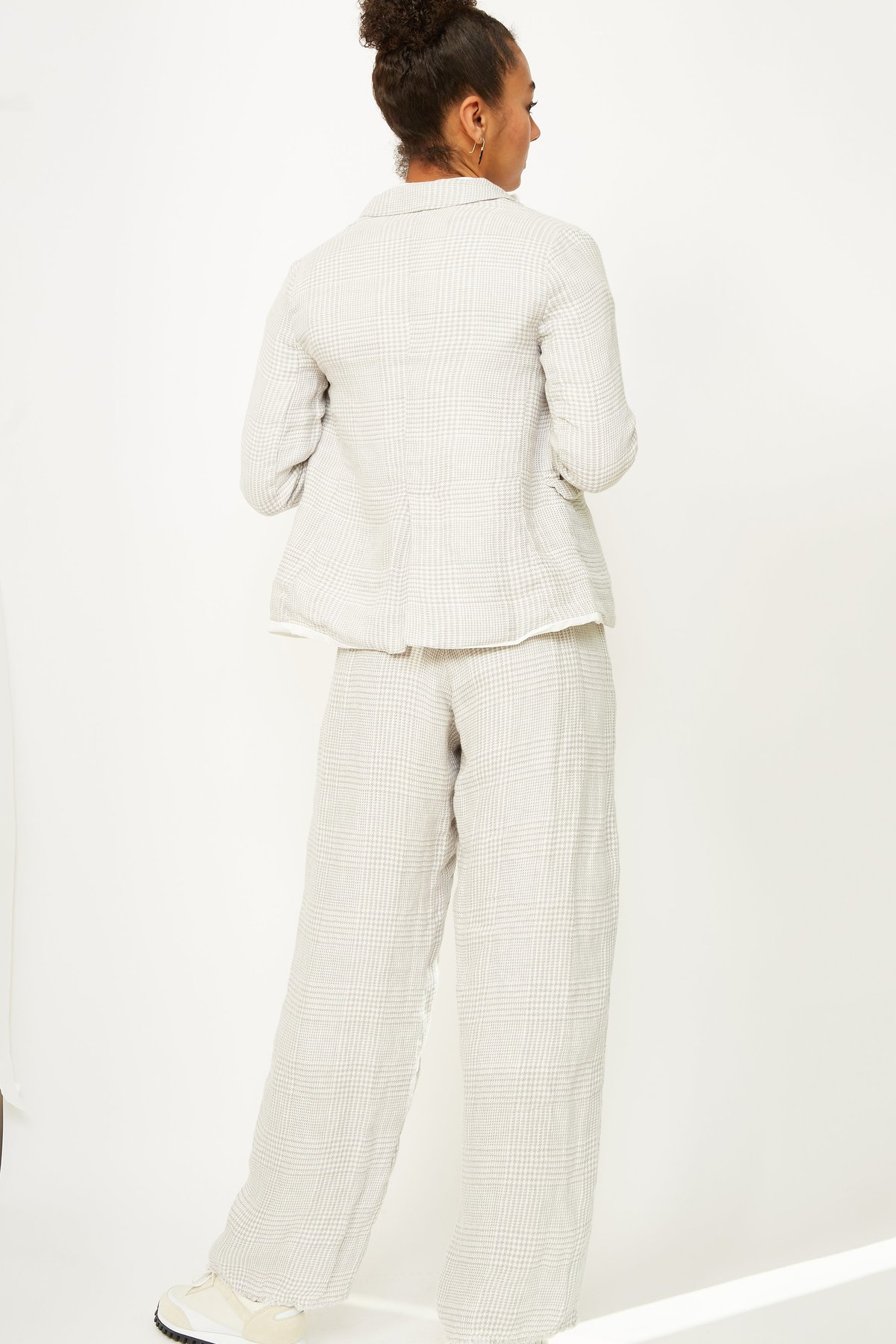 H+ Hannoh Wessel Vania Jacket - Grey Check | Garmentory