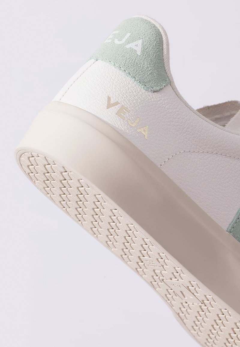 VEJA Campo Chromefree Leather Sneakers - Matcha/White | Garmentory