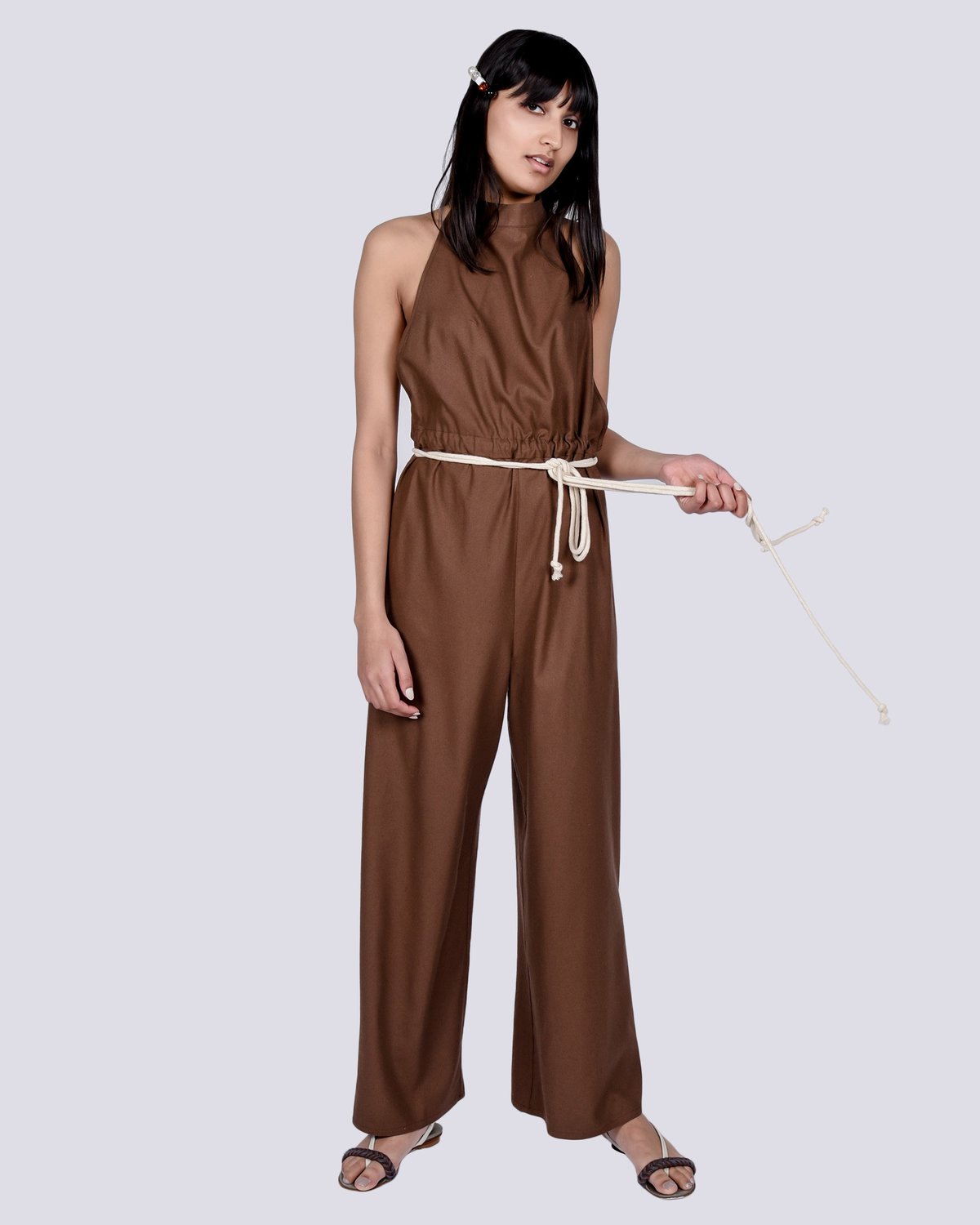 Baserange Shore Jumpsuit - Nerida Brown | Garmentory