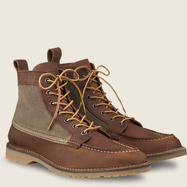 Red Wing Shoes WACOUTA MEN'S 6-INCH BOOT - COPPER ROUGH & TOUGH LEATHER ...