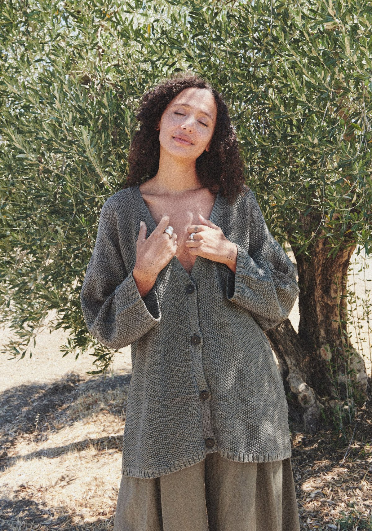 First Rite Seed Stich Cardigan | Garmentory