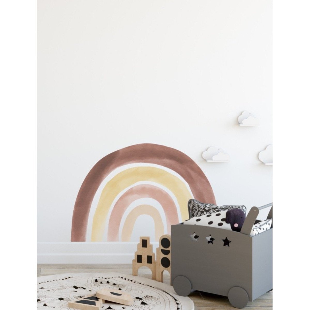 studio loco rainbow wall sticker - multi | Garmentory