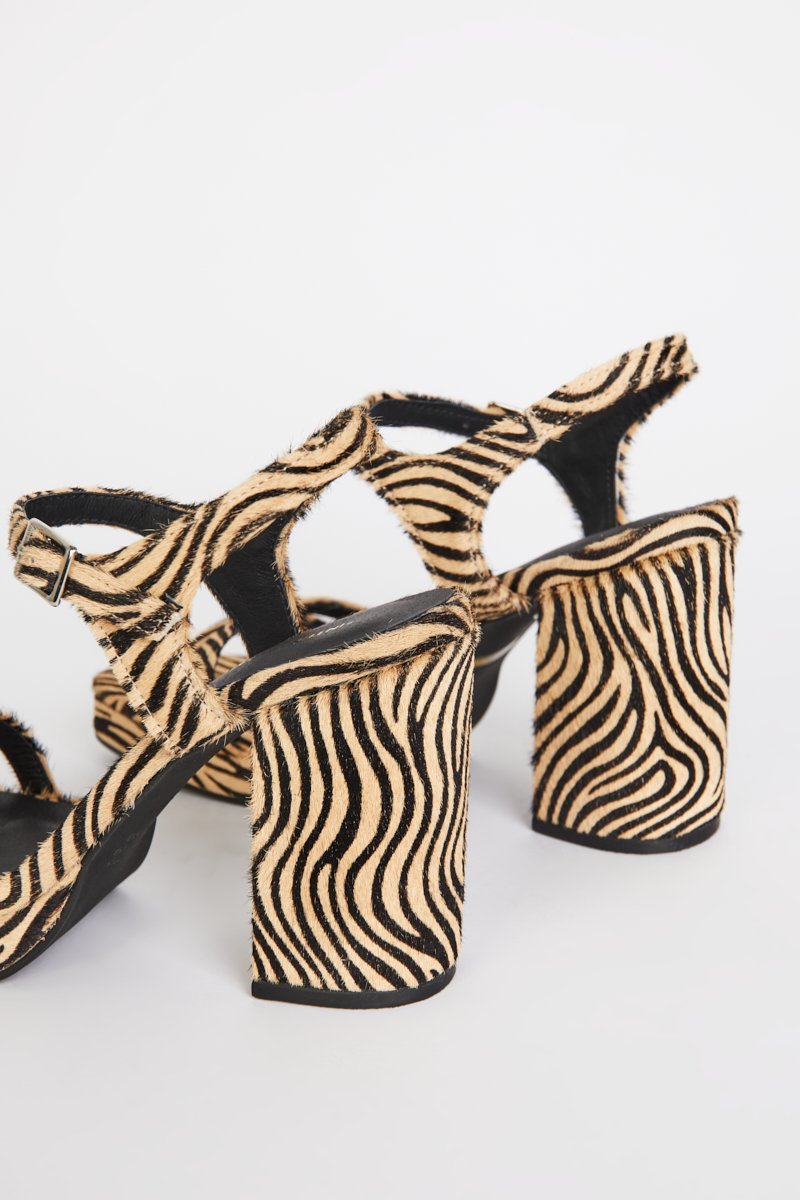 CARMEN Beige Zebra | Garmentory