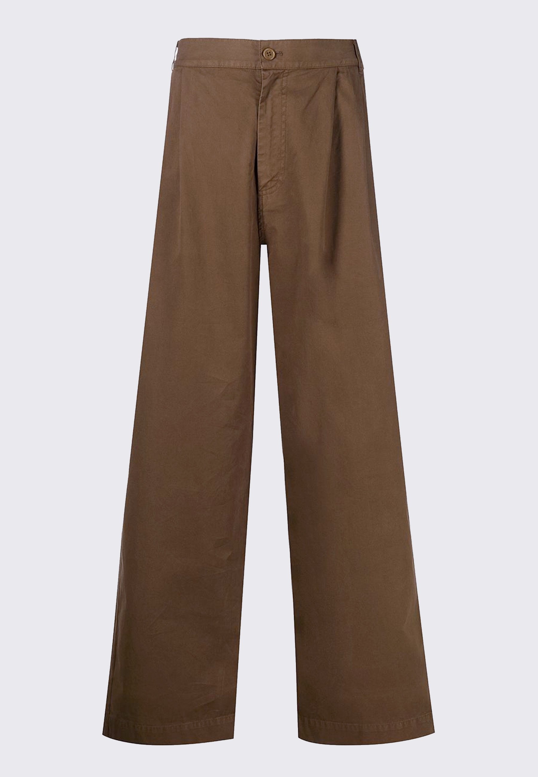 Henrik Vibskov New Tanoi Trousers - dark earth | Garmentory