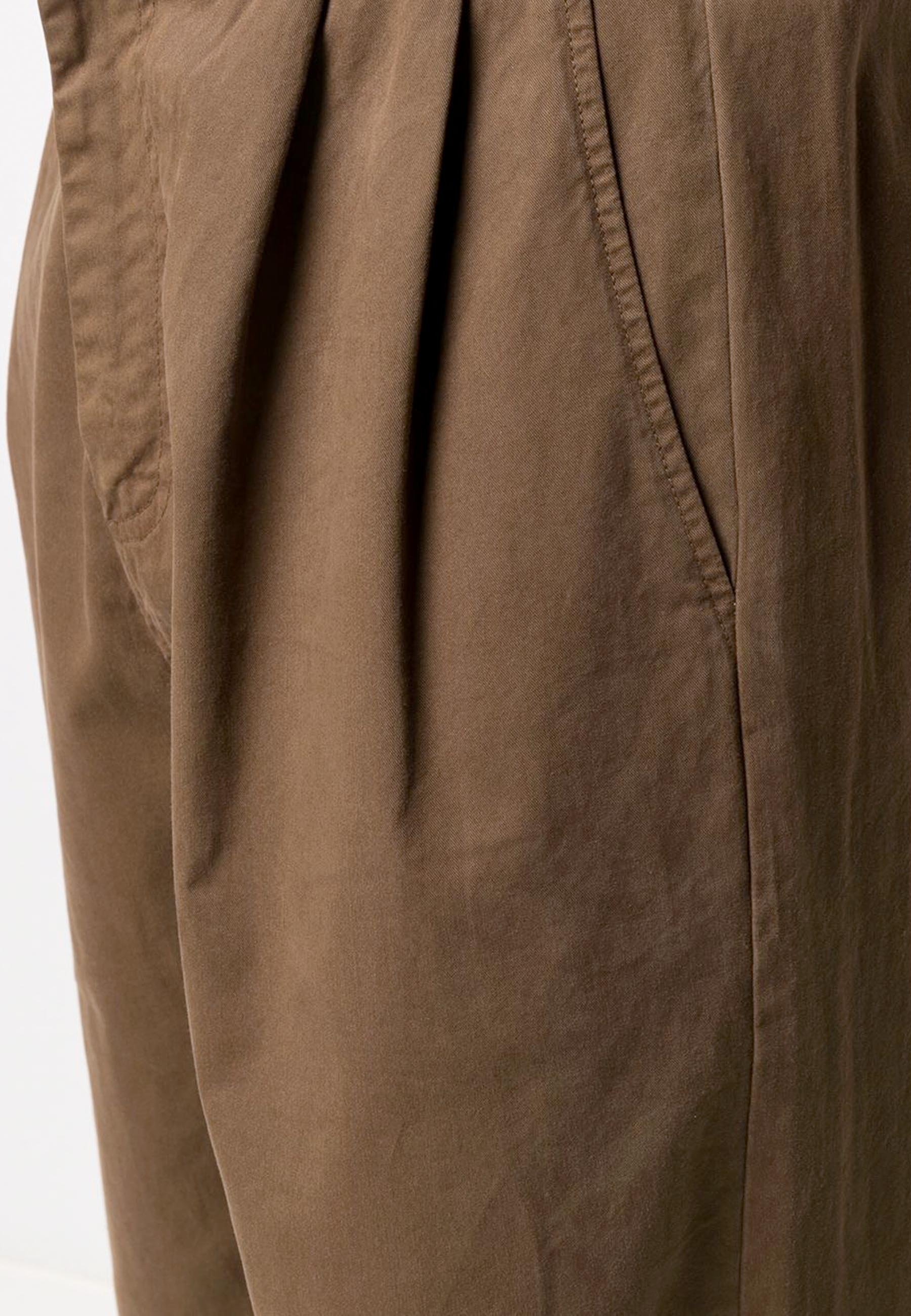 Henrik Vibskov New Tanoi Trousers - dark earth | Garmentory