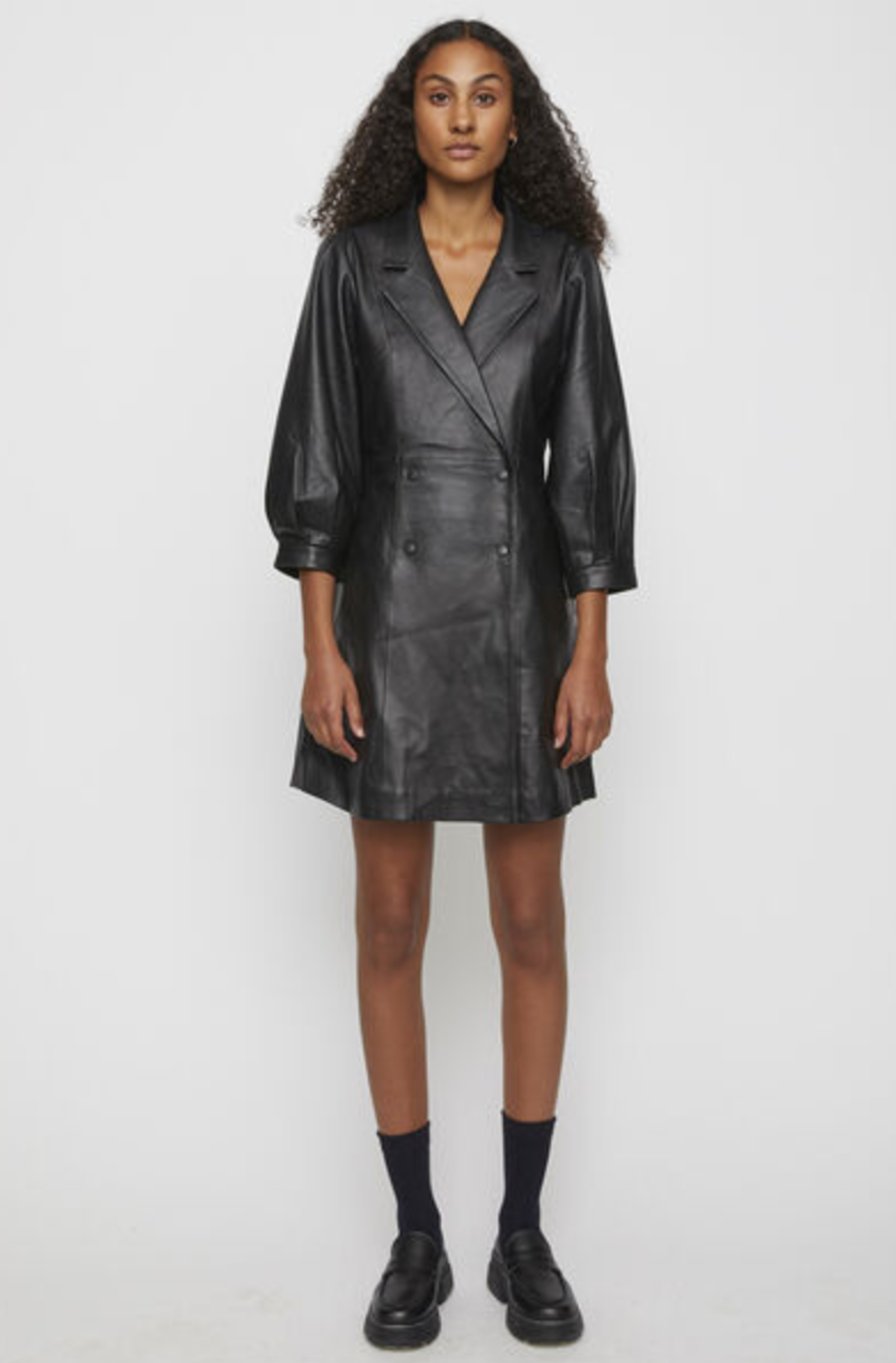 Just Female Lexia Leather Dress | Garmentory