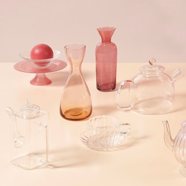 Bitossi Bottle Vase - Pink/Purple | Garmentory