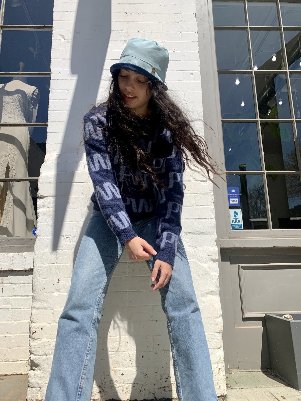 Paloma Wool Windows Sweater - Navy | Garmentory