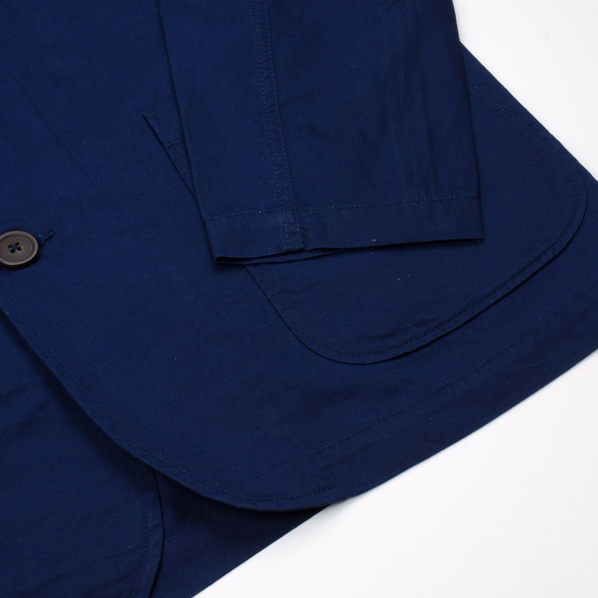 Universal Works Fine Twill Three Button Jacket - Navy | Garmentory