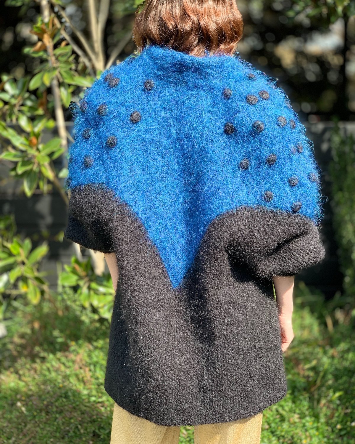 Vintage Textural Mohair Jacket | Garmentory