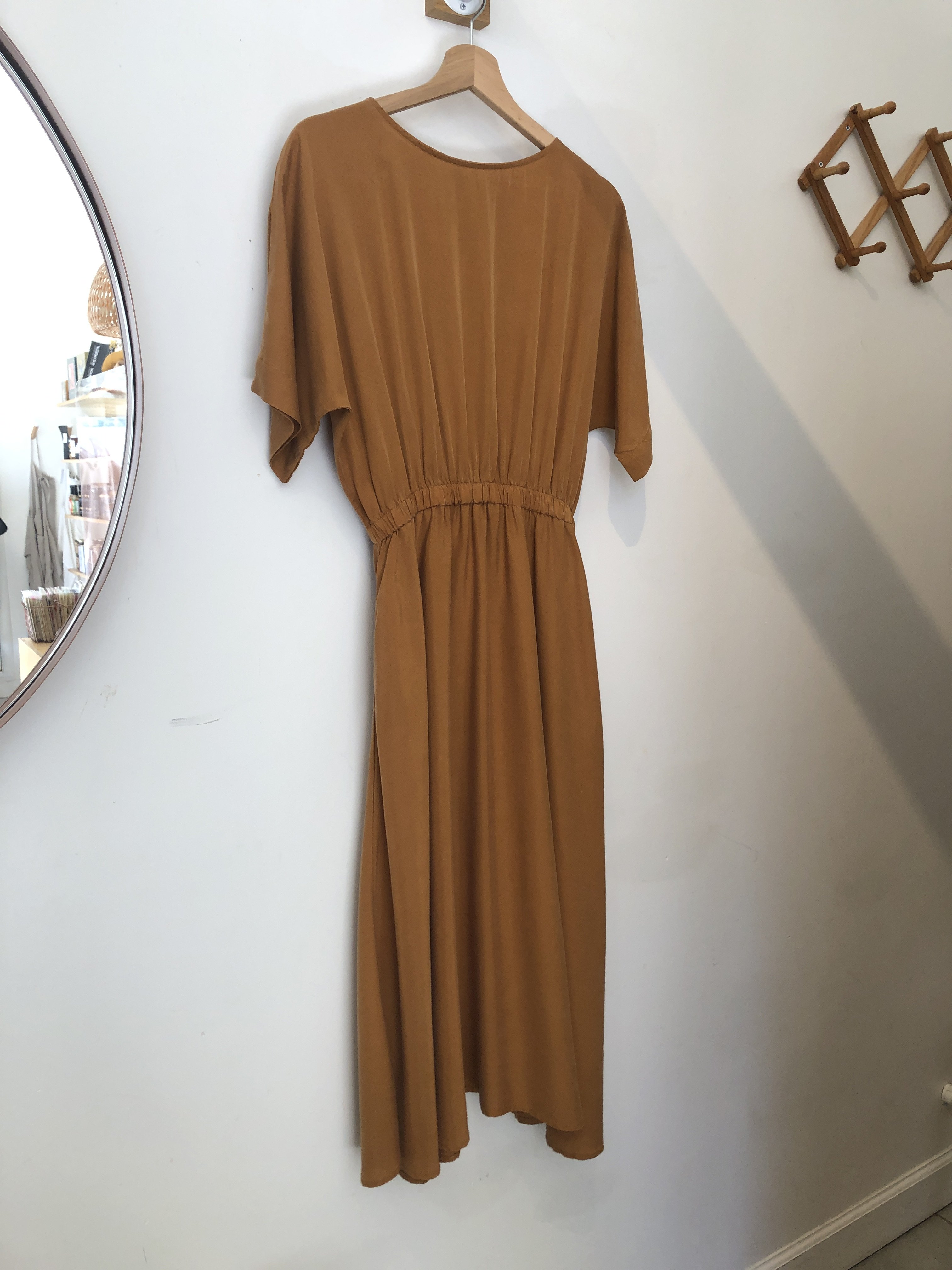 PRE-LOVED Conscious Clothing Curator Dress - Ochre | Garmentory
