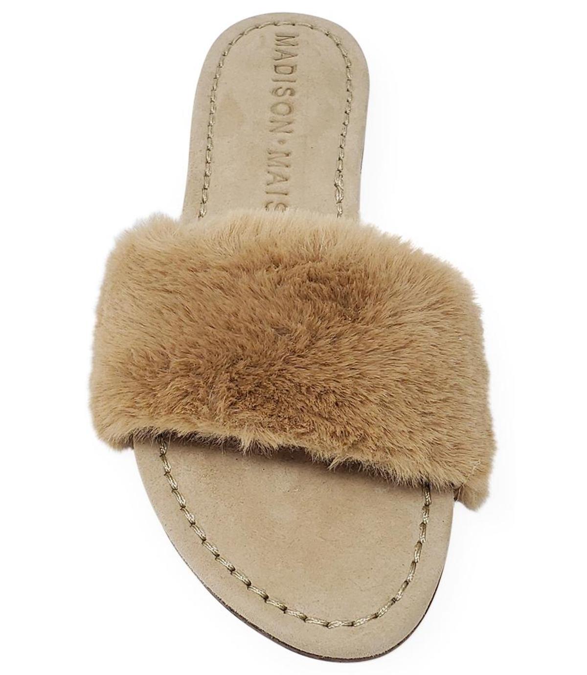 Madison Maison Sand Ivanka Single Band Sandal - Sand | Garmentory