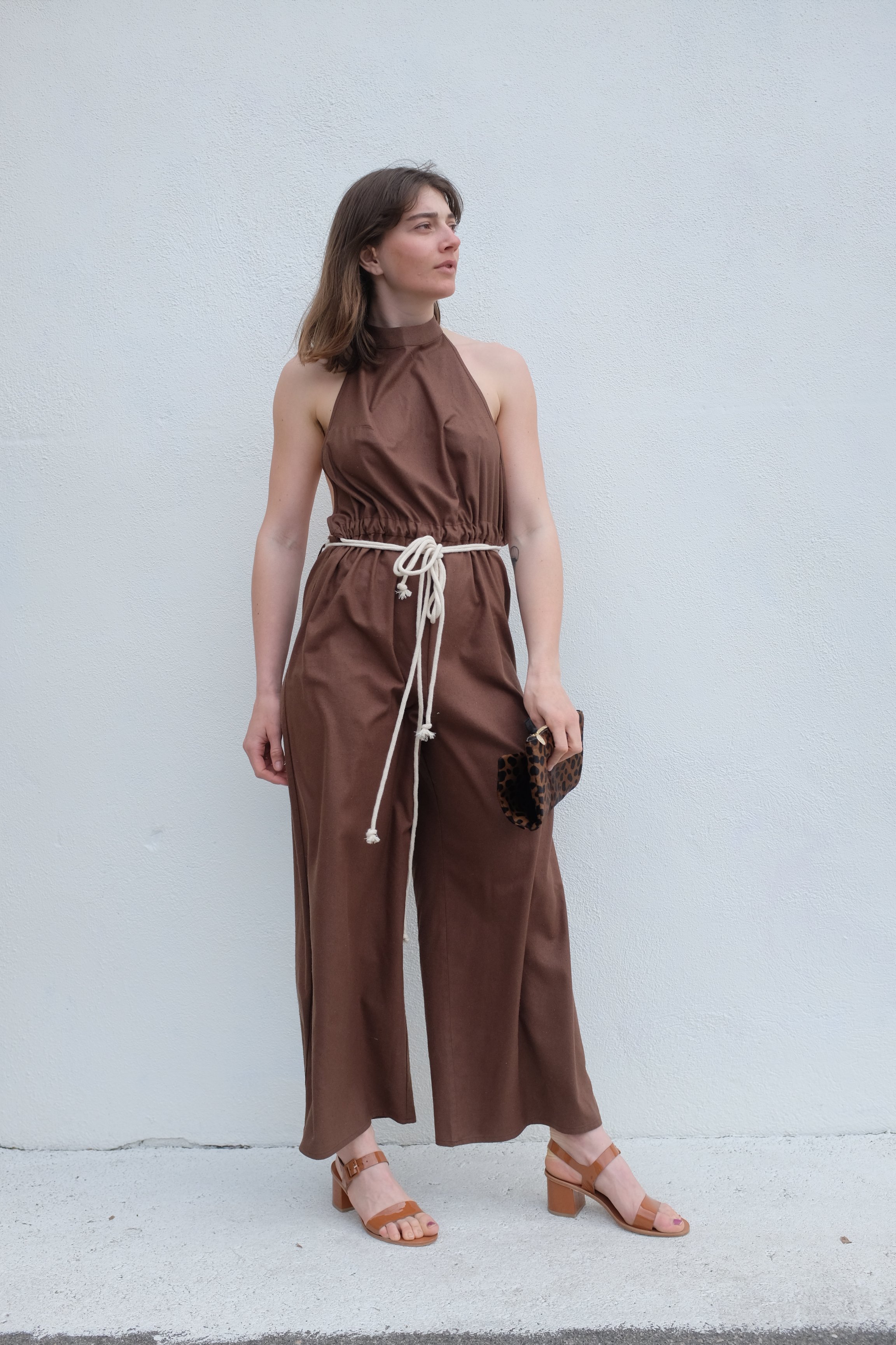 Baserange Shore Jumpsuit - Nerida Brown | Garmentory
