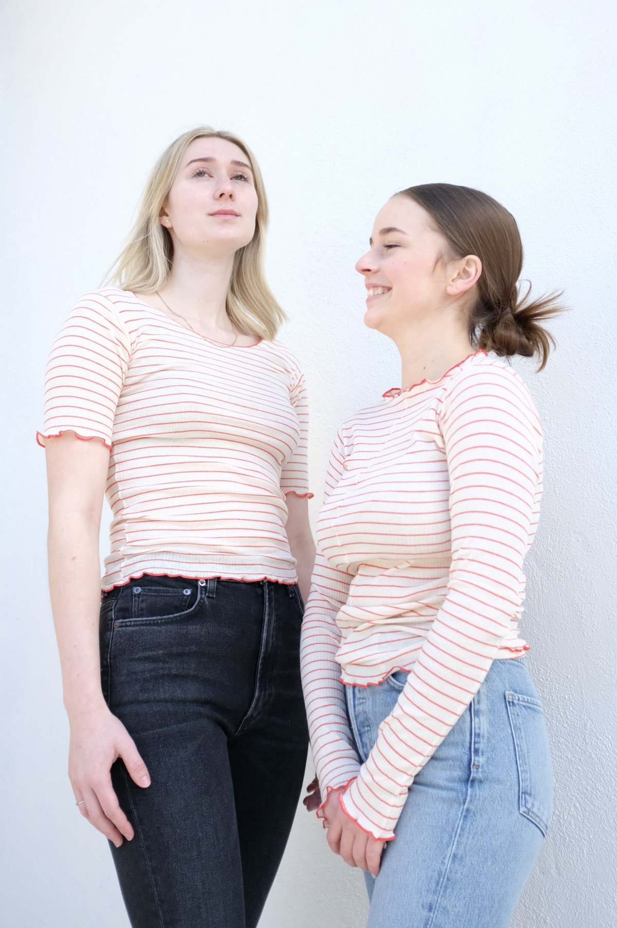 Baserange Pama Longsleeve - Red/White Stripe | Garmentory