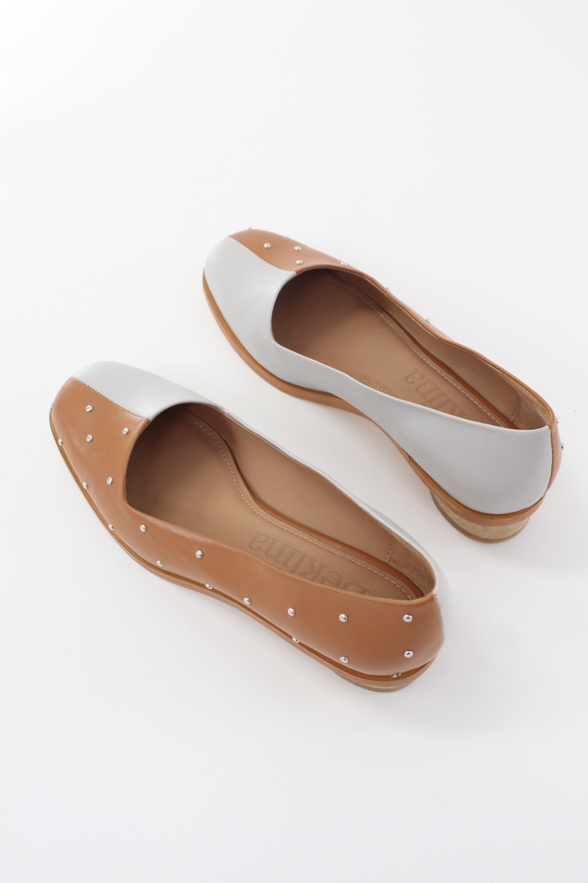 Beklina Pinto Pumps - Grey/Dry Clay | Garmentory