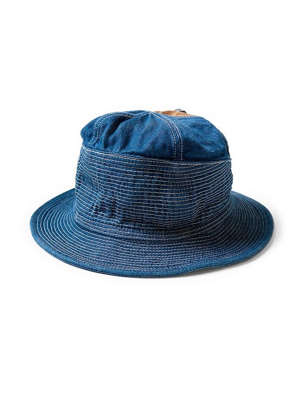 Kapital Denim The Old Man and the Sea Hat - Midtone | Garmentory
