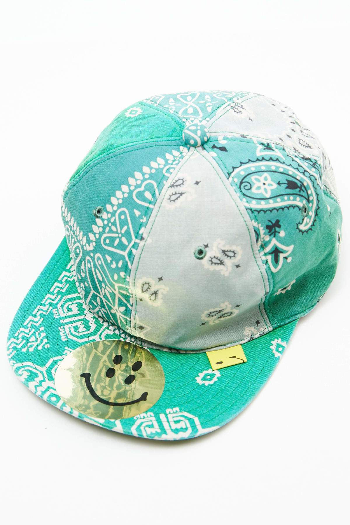 Kapital Cotton Bandana Patchwork Baseball Cap - Green | Garmentory