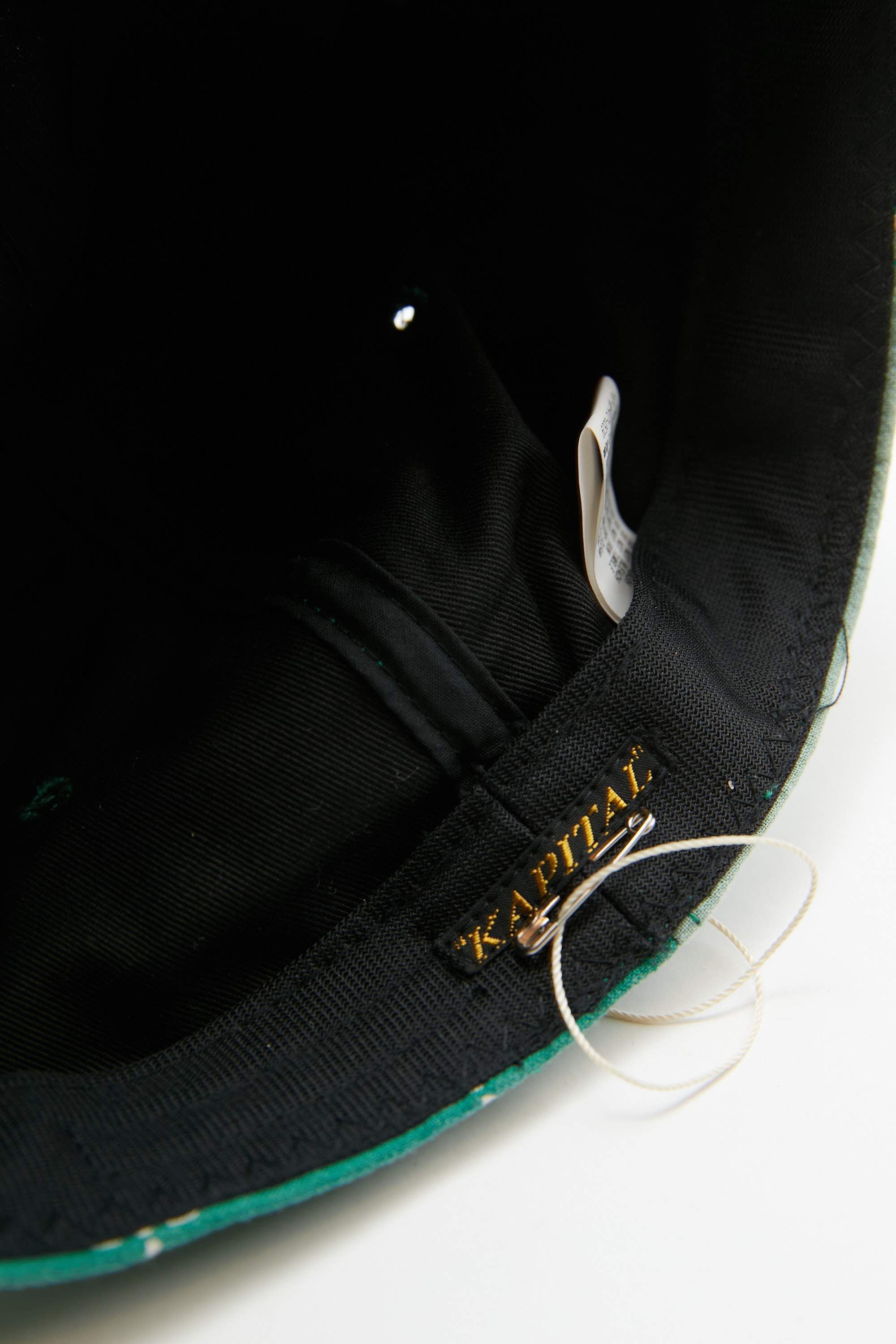 Kapital Cotton Bandana Patchwork Baseball Cap - Green | Garmentory