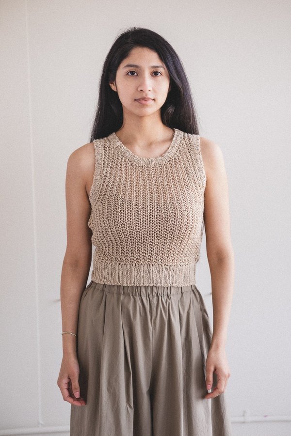 BULMA TANK IN LINEN | Garmentory