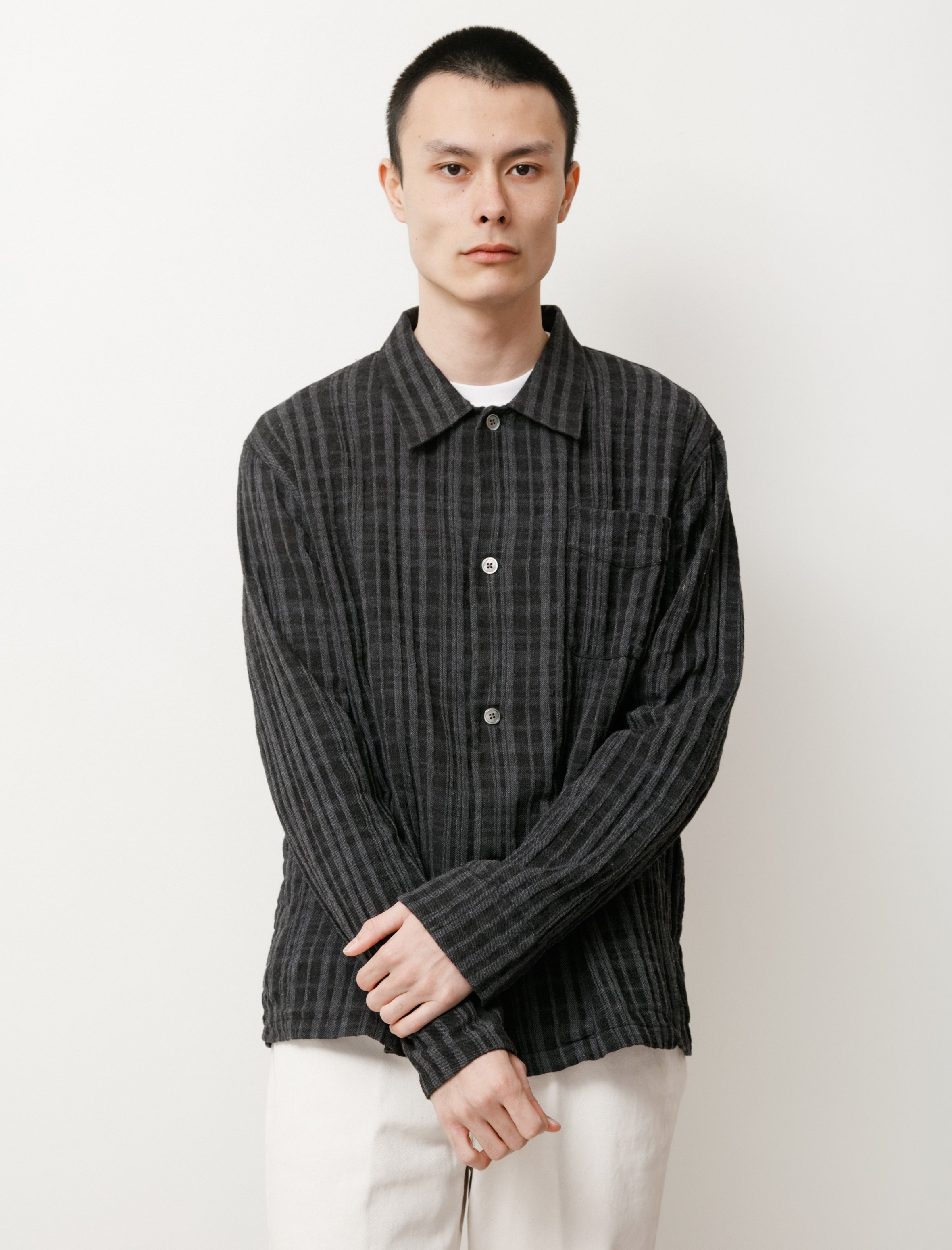 Our Legacy Box Shirt - Asphalt Grey Check | Garmentory