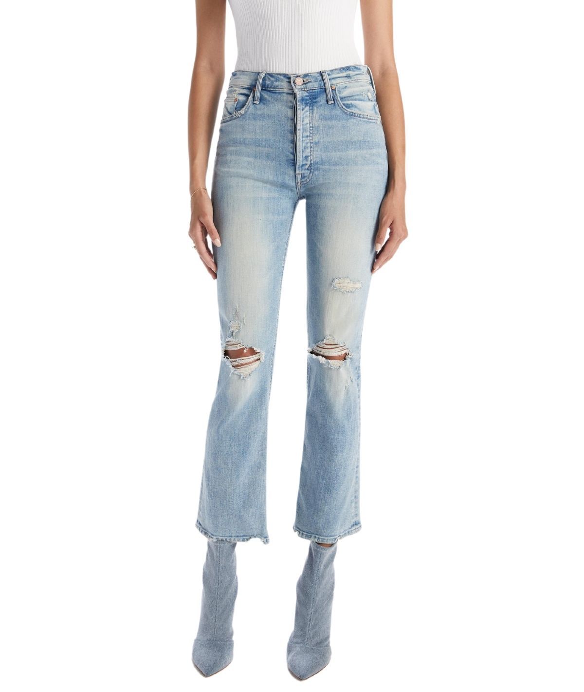 Mother Denim The Tripper Jeans - Cut Flowers | Garmentory