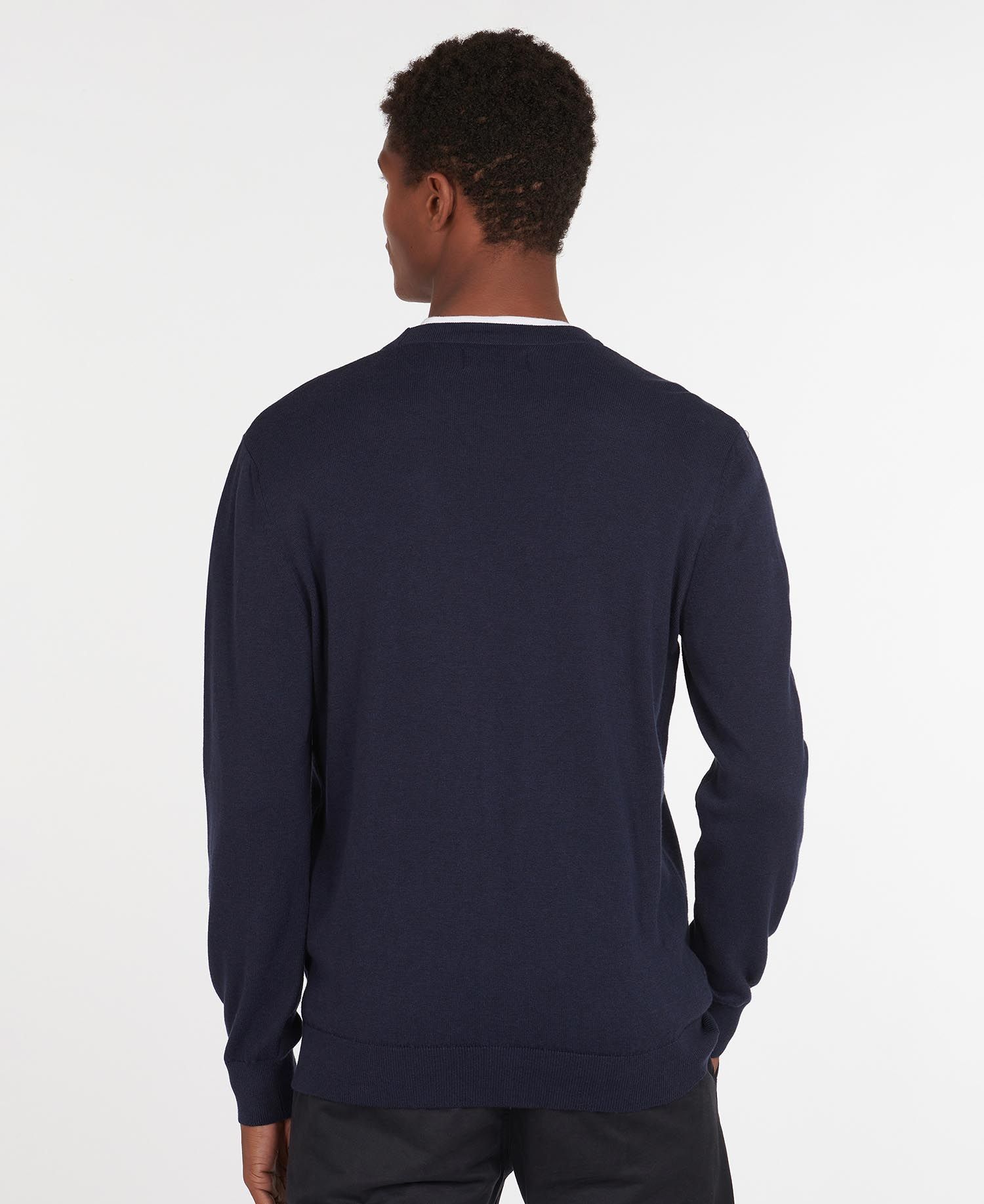 BARBOUR Cotton Cardigan - Navy | Garmentory