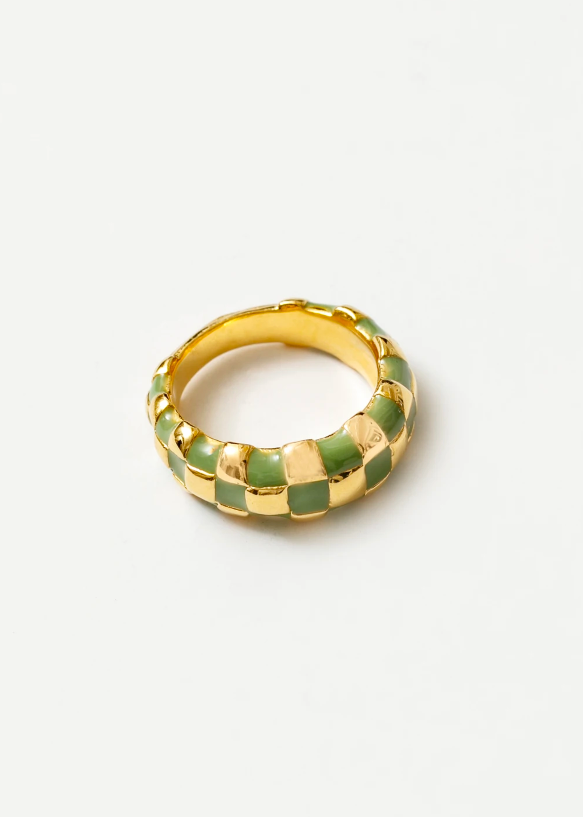 Gold/Green Libby Ring | Garmentory