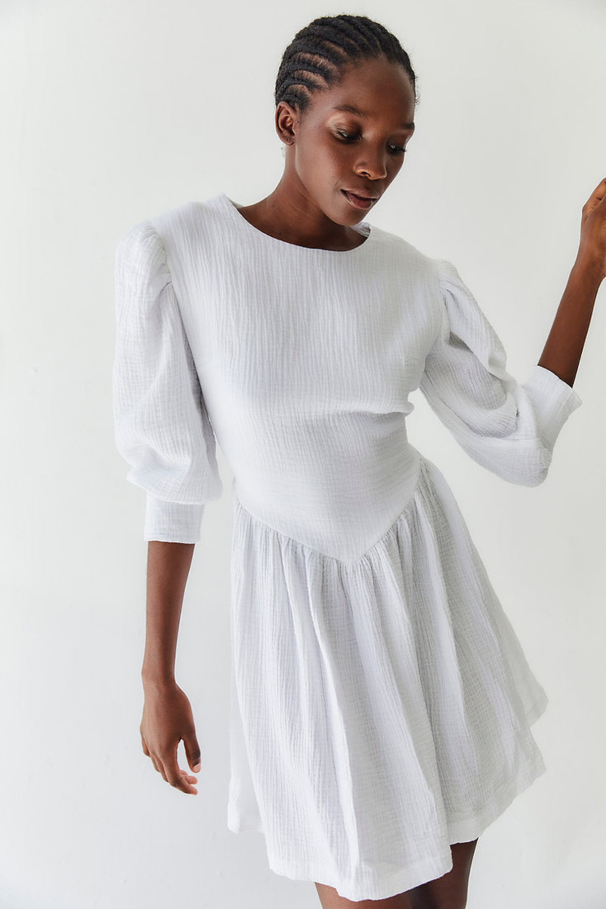 Tach Clothing Anker Dress - White | Garmentory