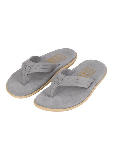 ISLAND SLIPPER CLASSIC SUEDE SLIDE - PINK | Garmentory