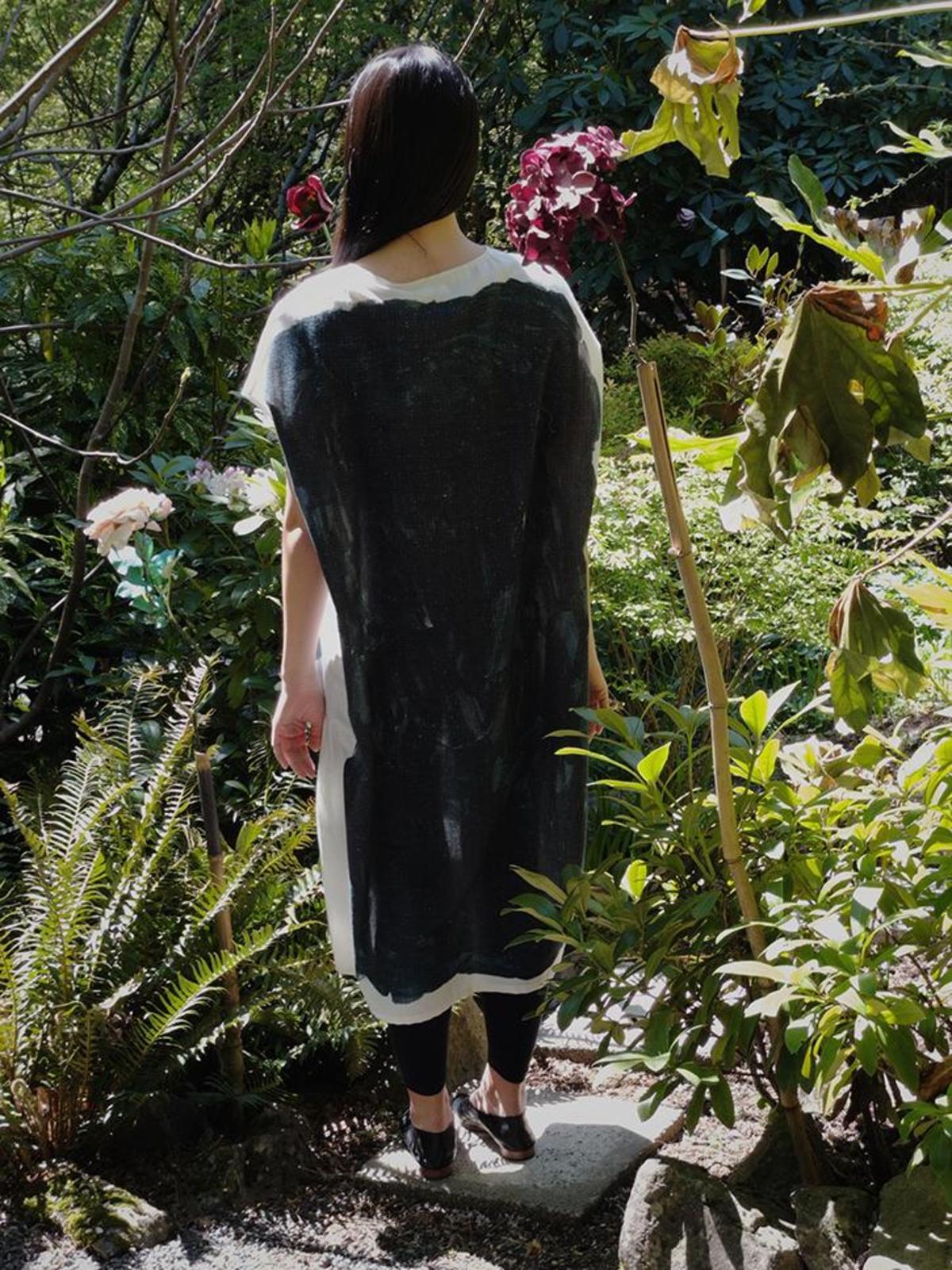 Anntian Tunika Panel Print Dress - Panel Print | Garmentory