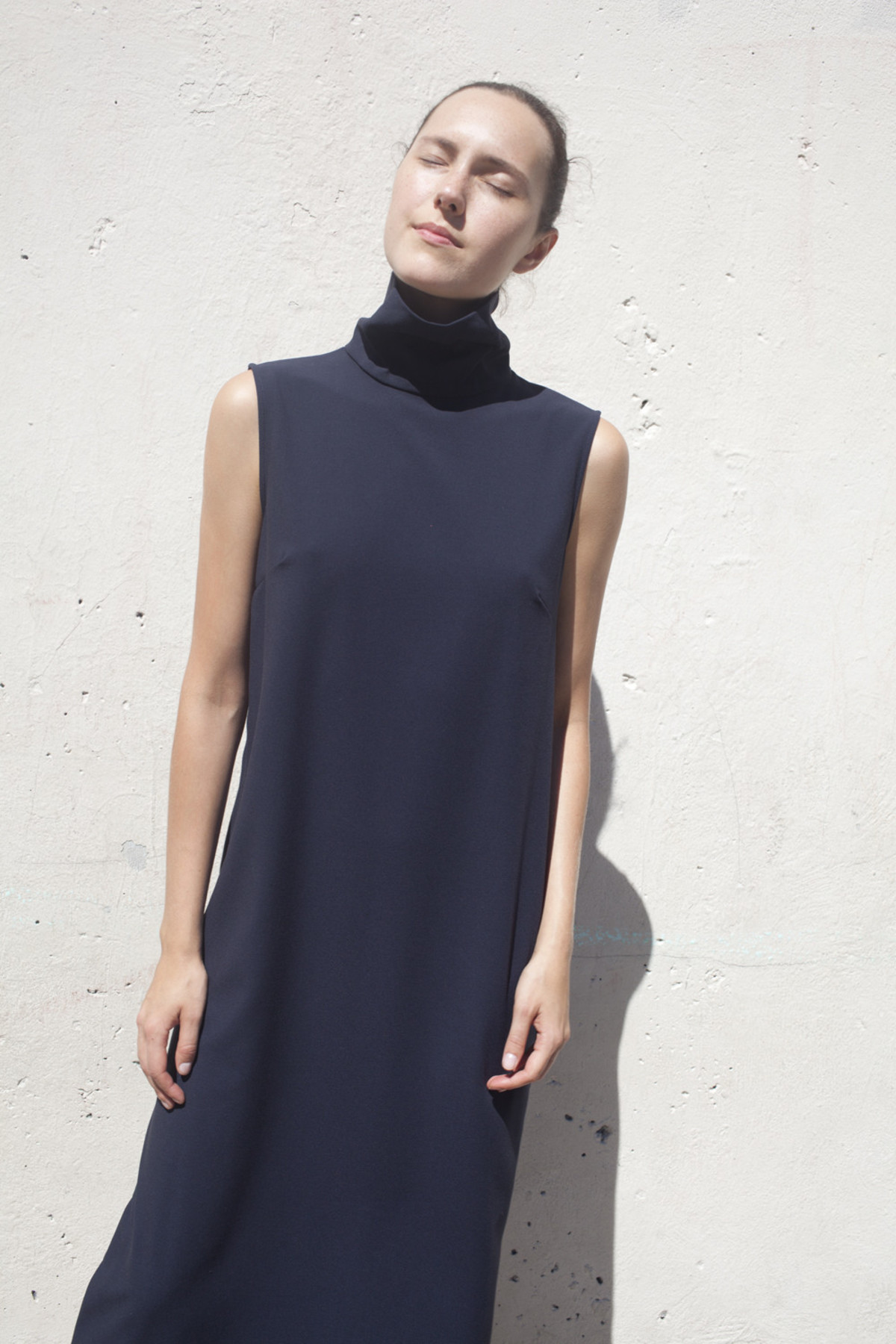 Stack Dress in Navy | Garmentory