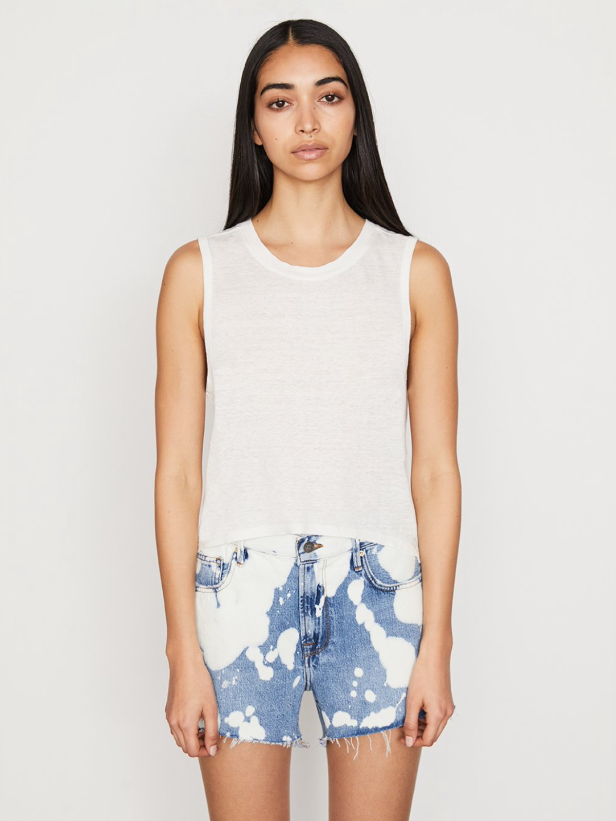 FRAME Denim Swingy Muscle Tank | Garmentory