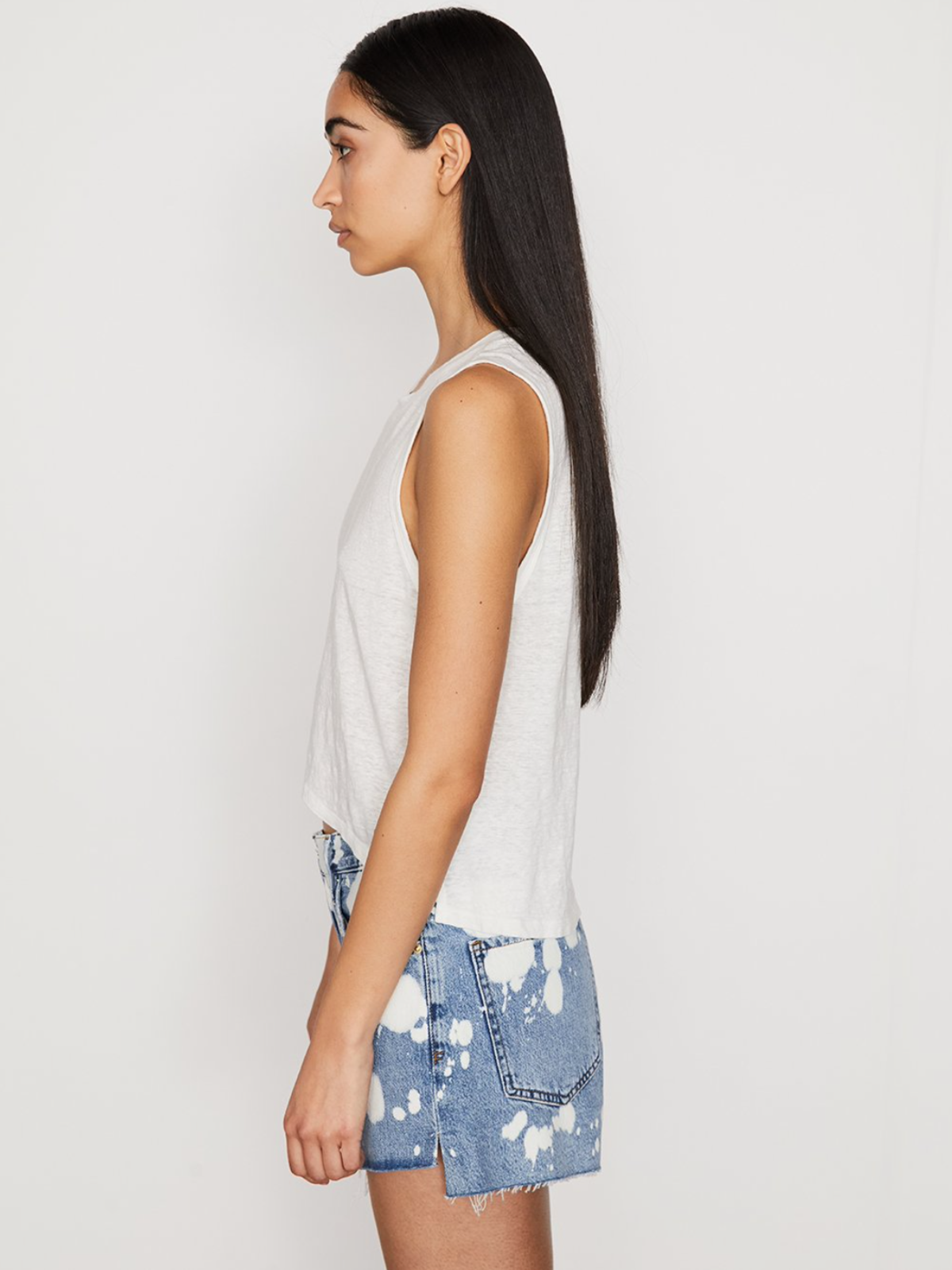 FRAME Denim Swingy Muscle Tank | Garmentory