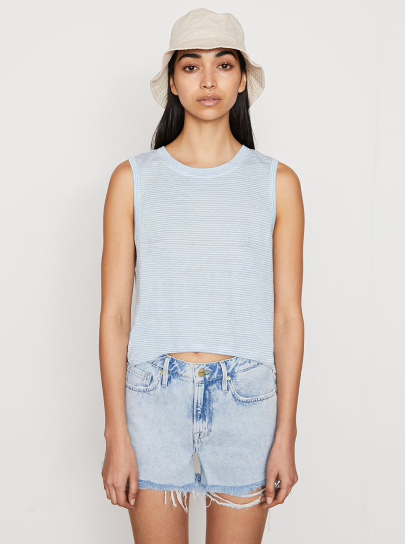 FRAME Denim Swingy Muscle Tank | Garmentory