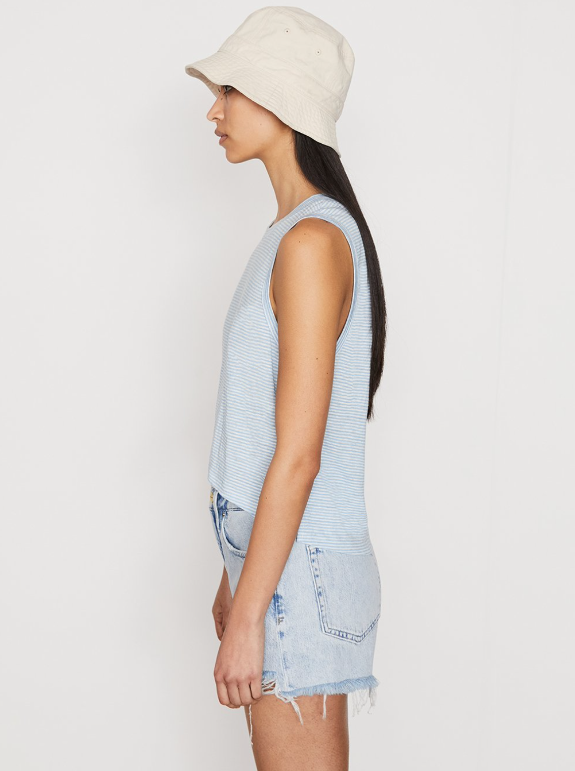 FRAME Denim Swingy Muscle Tank | Garmentory