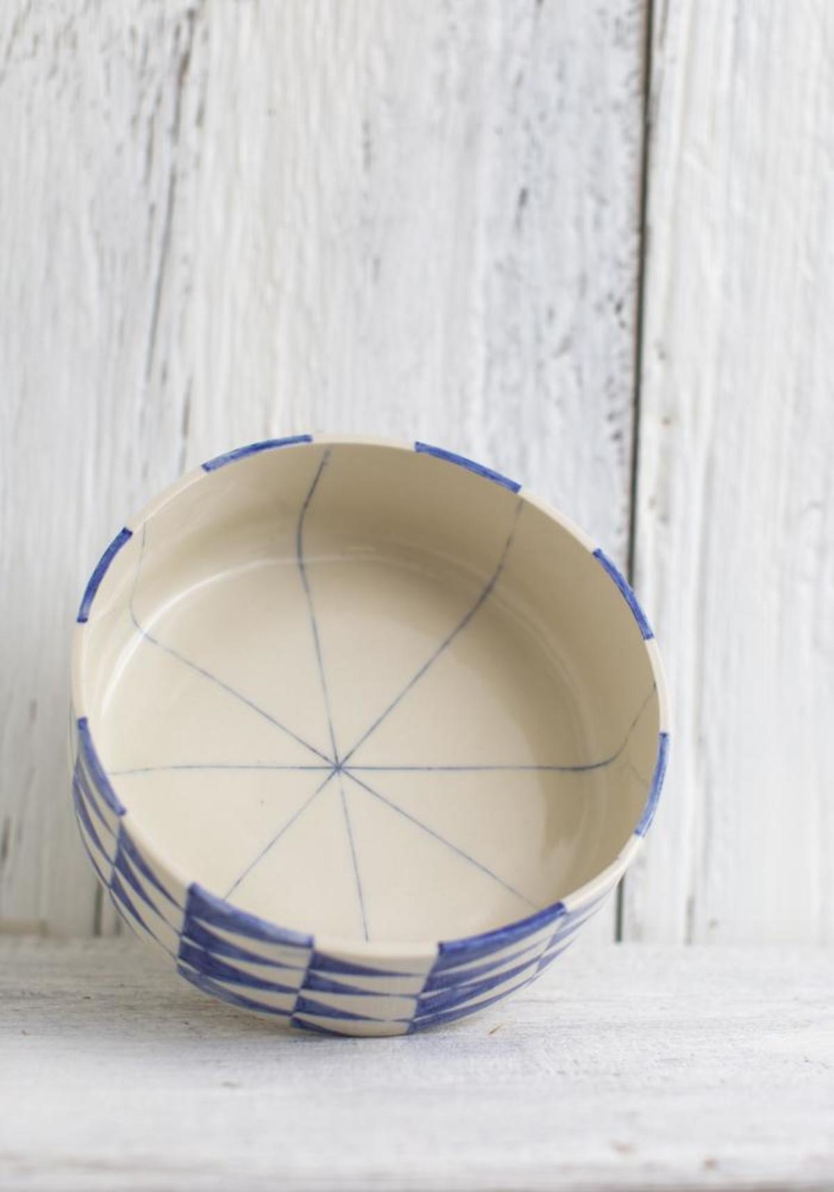 Rust Designs No. 3 Ceramic Pedestal Bowl | Garmentory