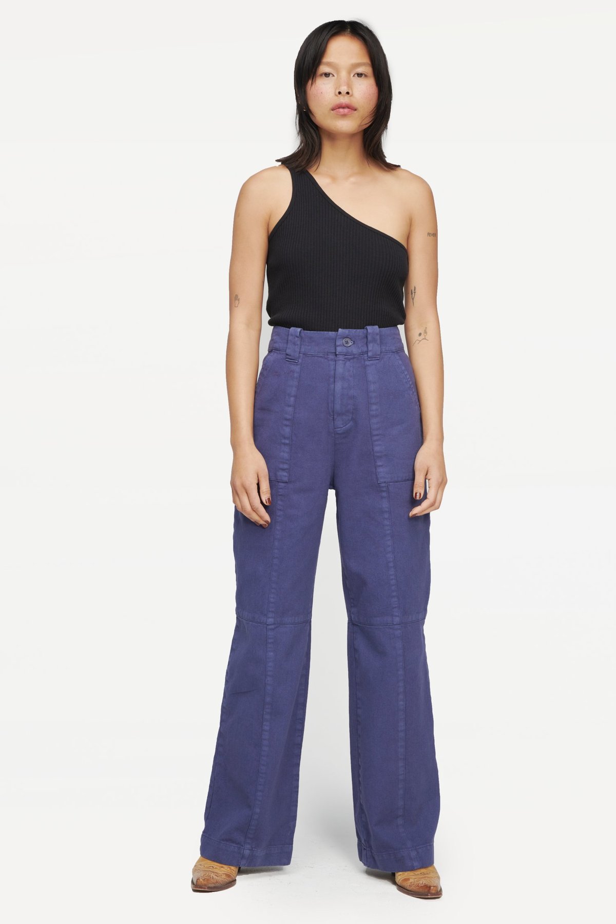 Lacausa Bryce Trousers - Blueberry | Garmentory