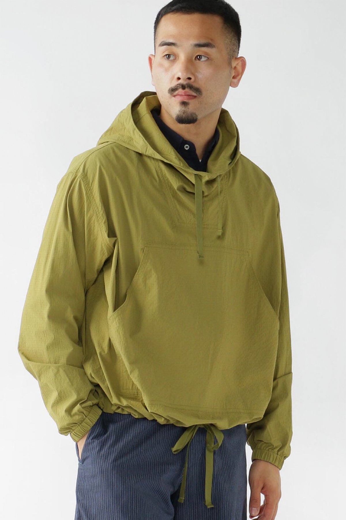 Beams Plus Mil Smock Neck Blouson - Green | Garmentory